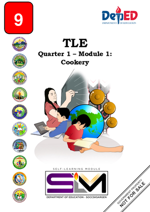 Q2 Grade 10 Cookery Module 1 - TLE Quarter 2 – Module 1: Cookery 10 ...
