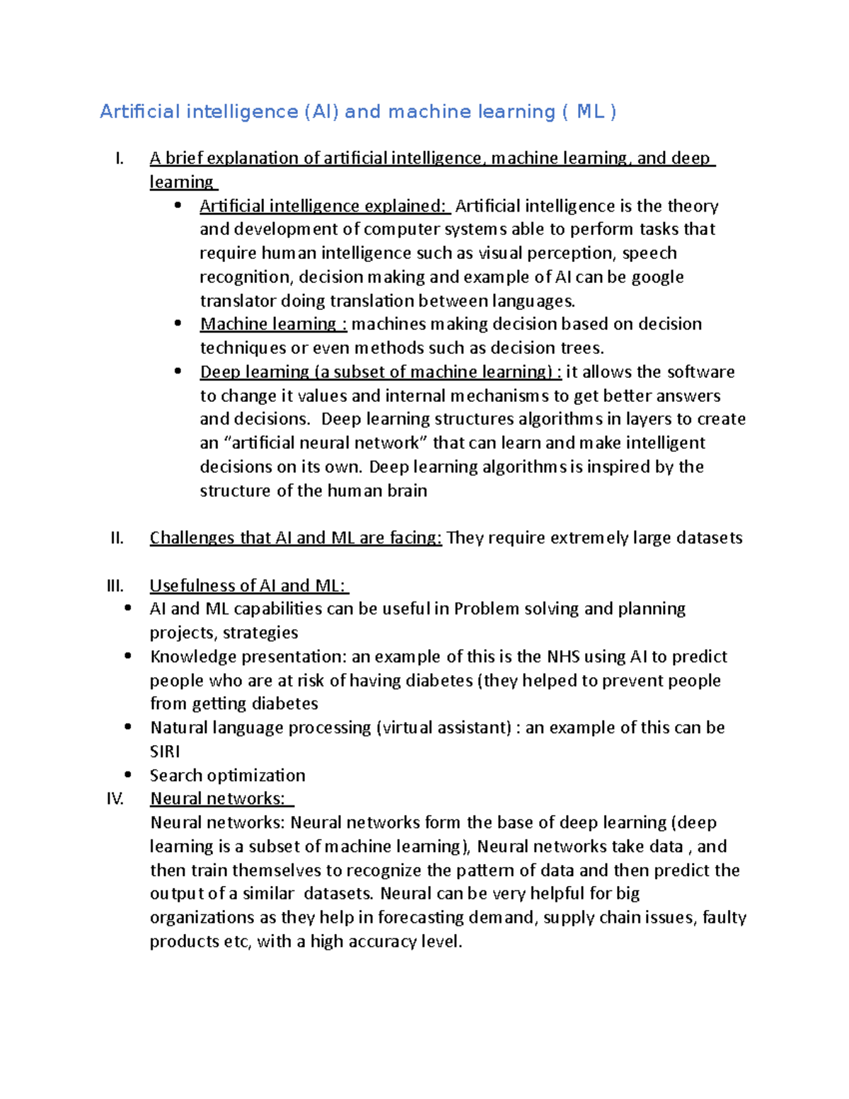 Artificial intelligence and Machine Learning - Artificial intelligence ...