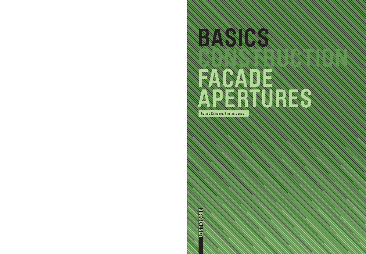 Work Facade - Basics Facade Apertures - - Studocu
