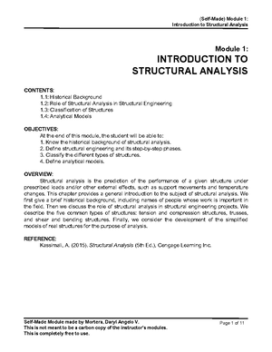 Module 7 - Influence Lines for Statically Determinate Structures (CE 311) - Module 7: Influence ...