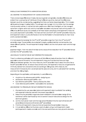 Module 12 Industrial Psychology "a guide to human factors and ...