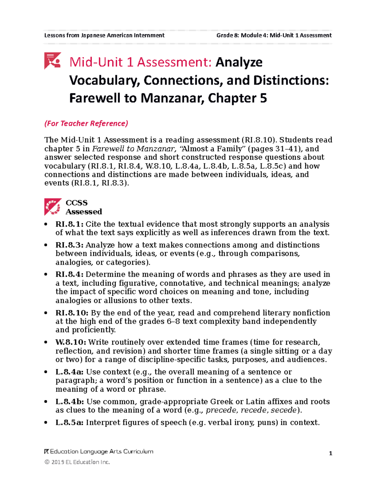 G8m4u1 modulelessons mid-unit-1-assessment-0520 2 - Mid-Unit 1 ...