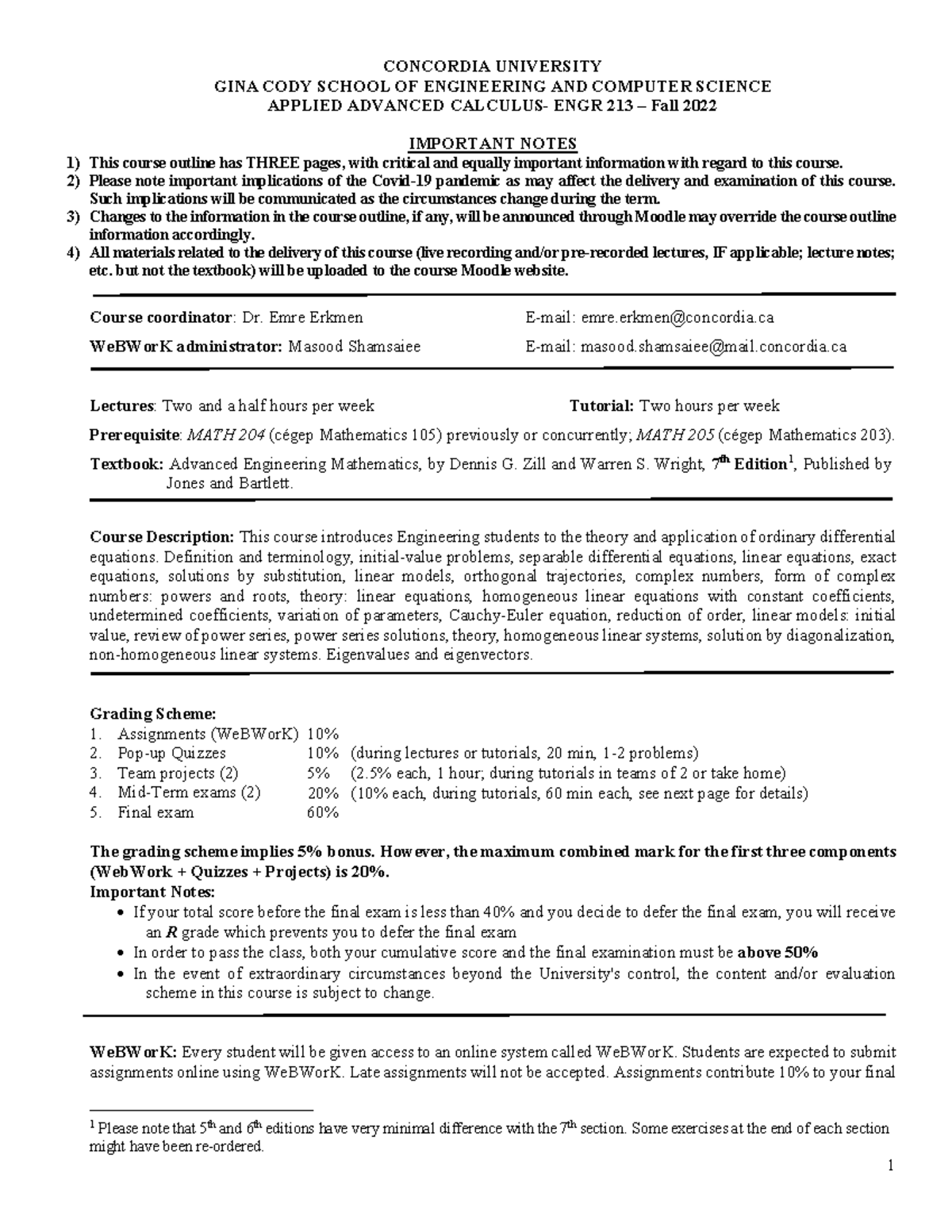 ENGR213 2 22 - sjhbxs - 1 CONCORDIA UNIVERSITY GINA CODY SCHOOL OF ...