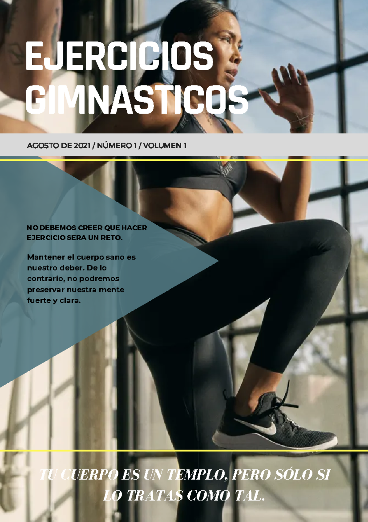 Revista ejercicios gimnasticos - EJERCICIOS GIMNASTICOS AGOSTO DE 2021 / NÚMERO 1 / VOLUMEN 1 TU ...