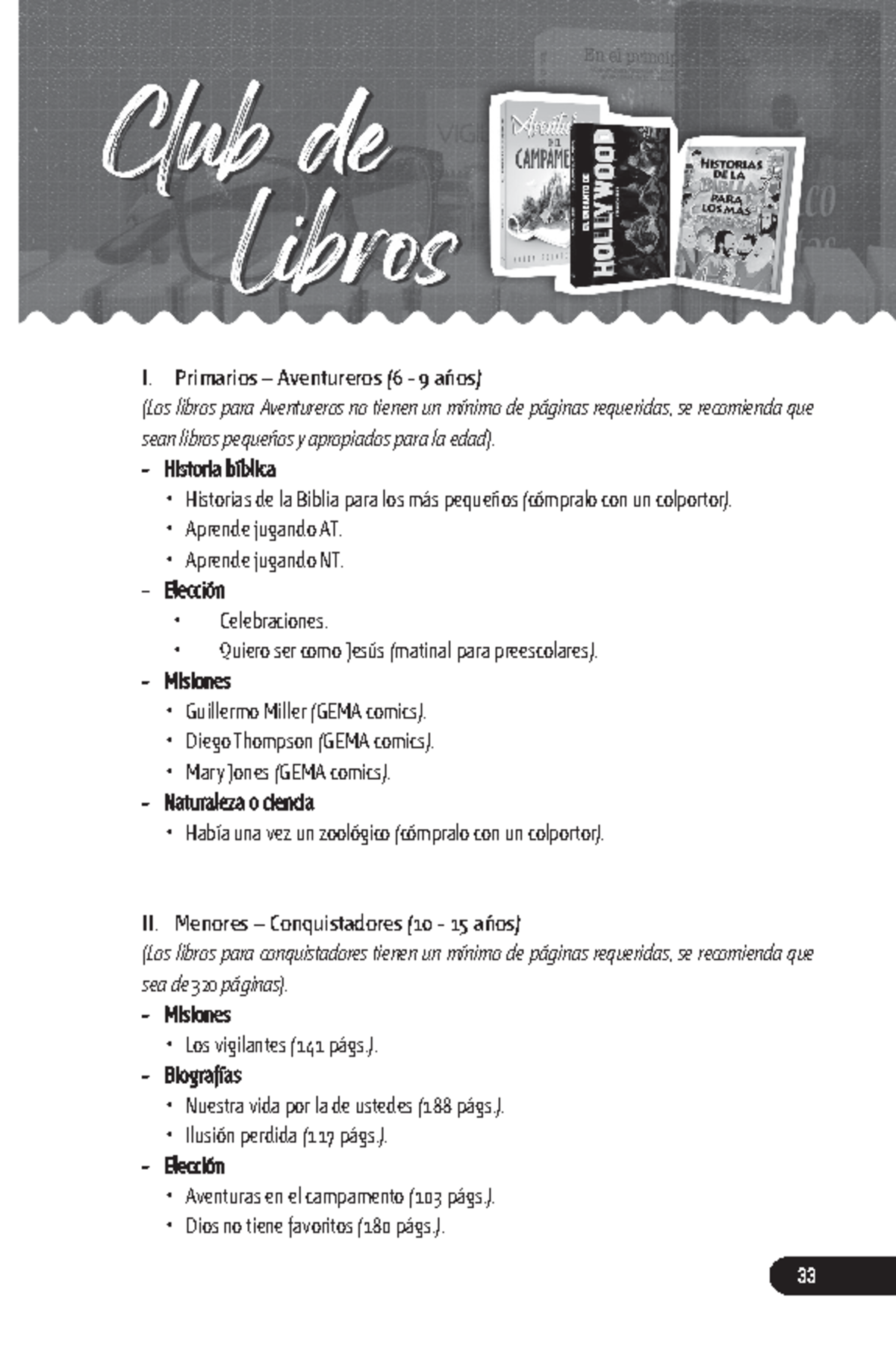 CLUB DE Libros 2023 Grijalva - 33 Unión Mexicana de Chiapas I ...