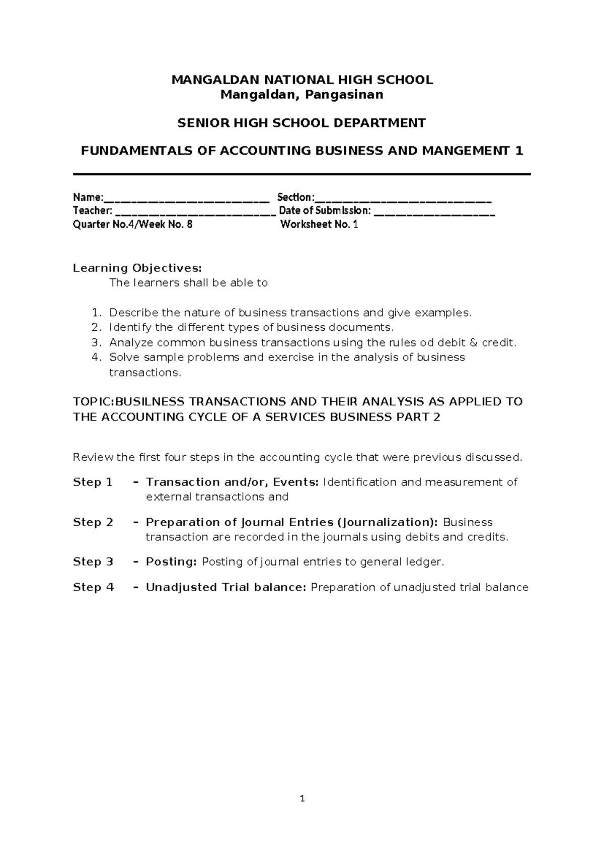 WEEK-8- Lesson-11-Part-2- Busilness- Transactions-AND- Their- Analysis ...