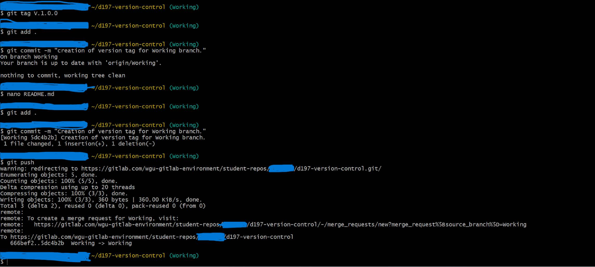 14 - This is the final assignment of the course. - (working) git tag V ...