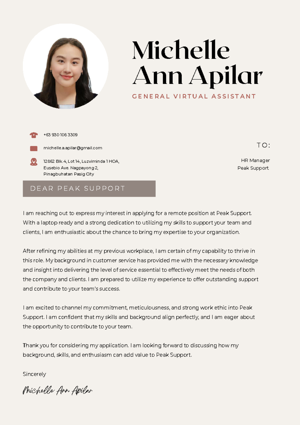 Cover Letter 20240807 104347 0000 - Michelle Ann Apilar I am reaching ...