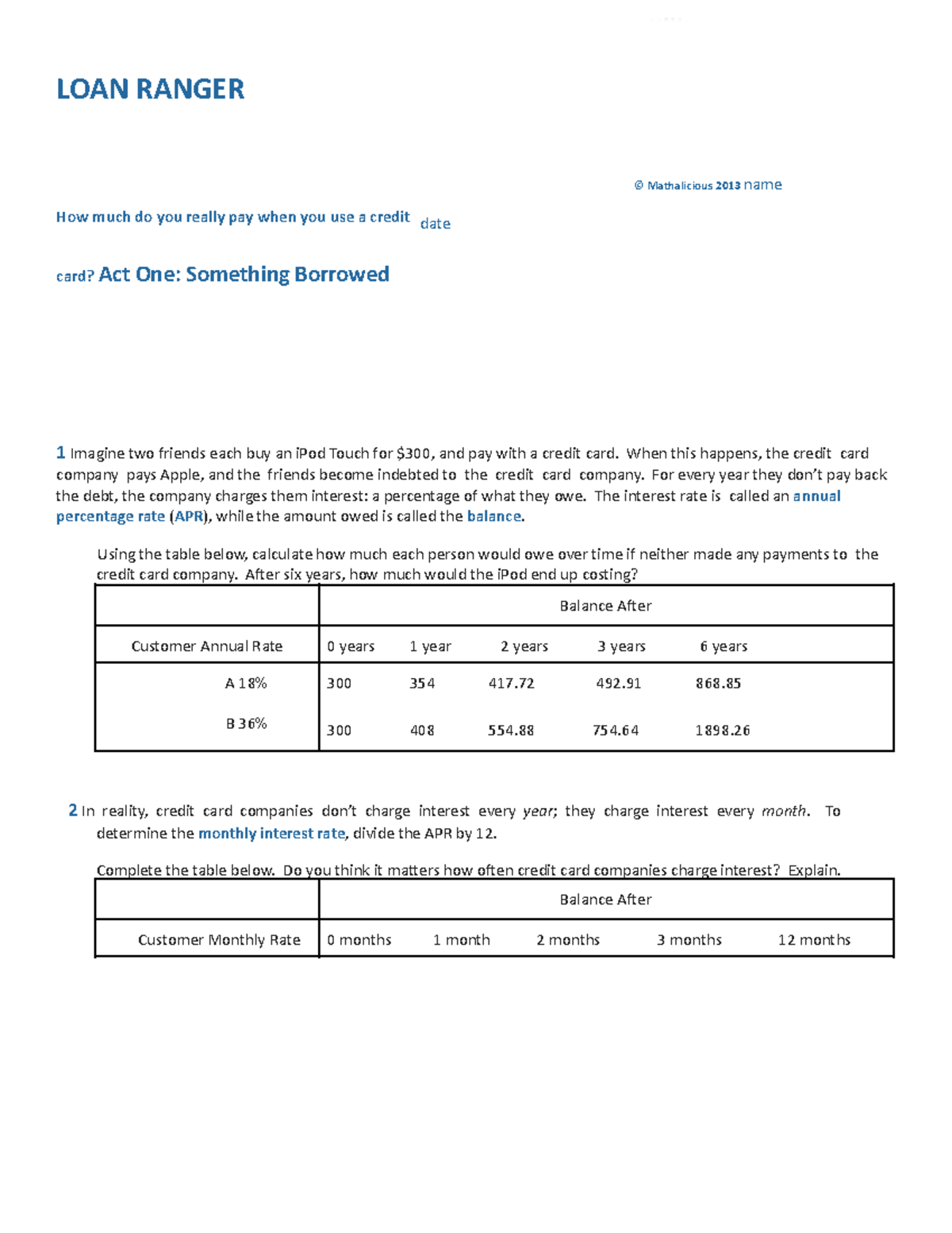 Exponential Growth in Algebra 2 worksheet of exponential growth - LOAN ...
