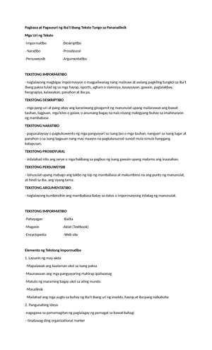 NAT Reviewer Filipino - mahusay - NAT REVIEWER SA KOMUNIKASYON AT ...