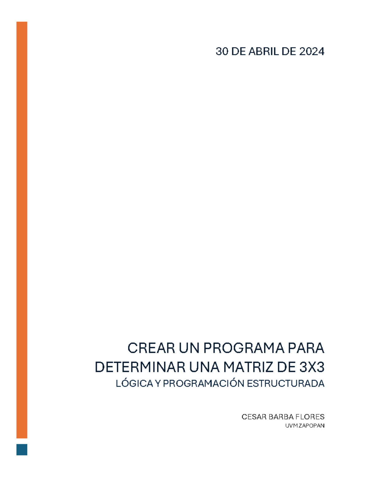 Matriz 3x3 sarrus - axsqx,eçe´dqw,d{qwñ,dwqd - CREAR UN PROGRAMA PARA ...