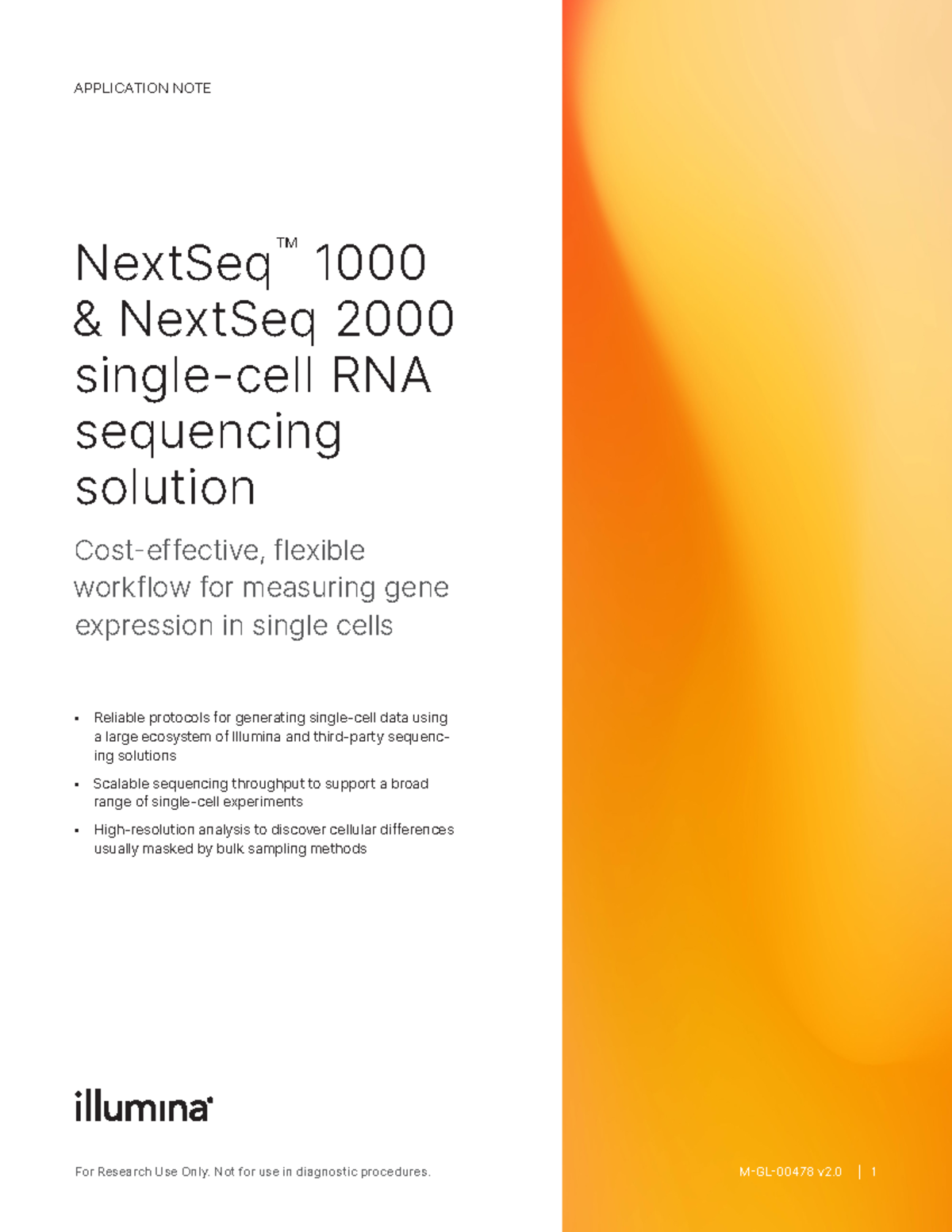 Nextseq 1000 2000 single cell - ####### | 1 NextSeq ™ 1000 & NextSeq ...