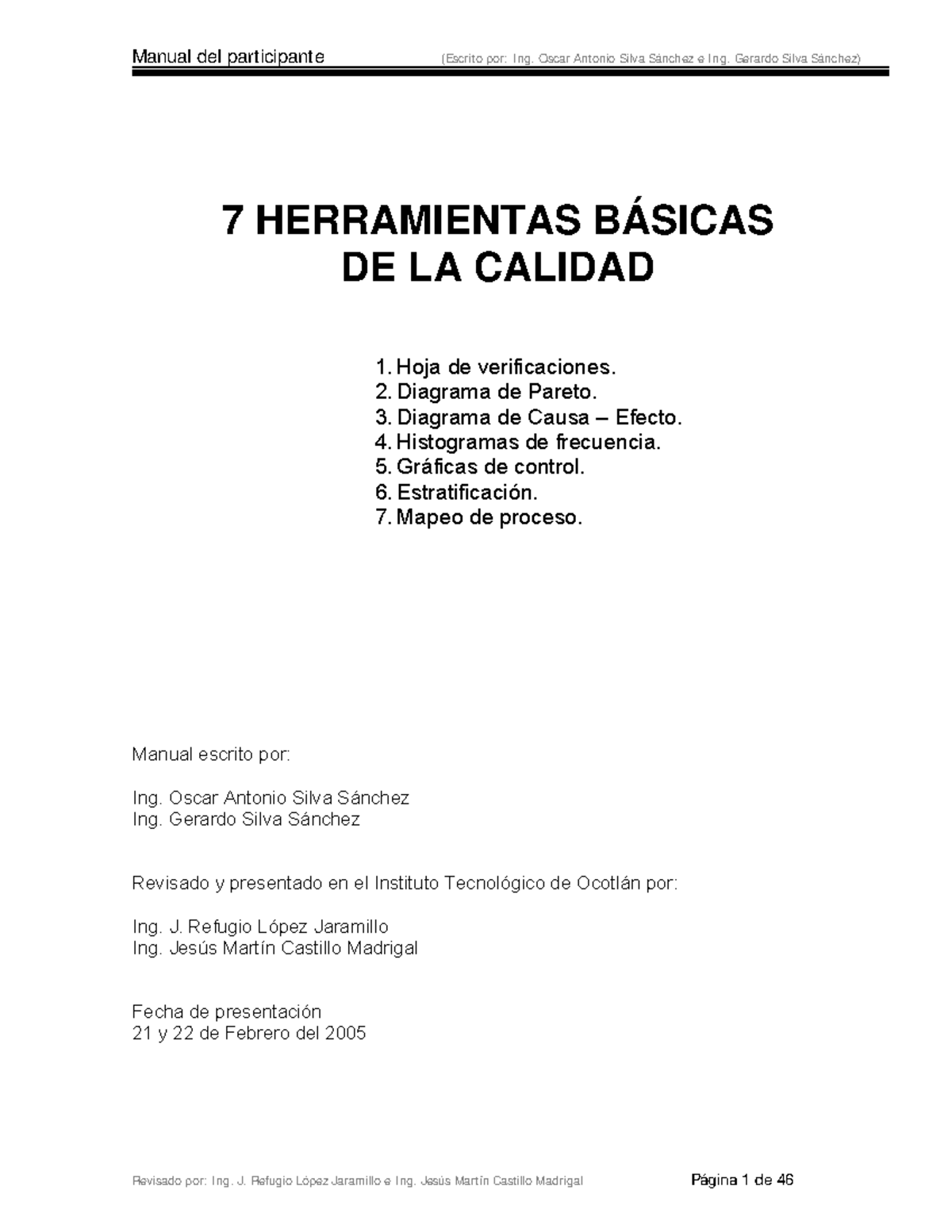 Las 7 herramientas - Kimoks - 7 HERRAMIENTAS BÁSICAS DE LA CALIDAD 1 ...