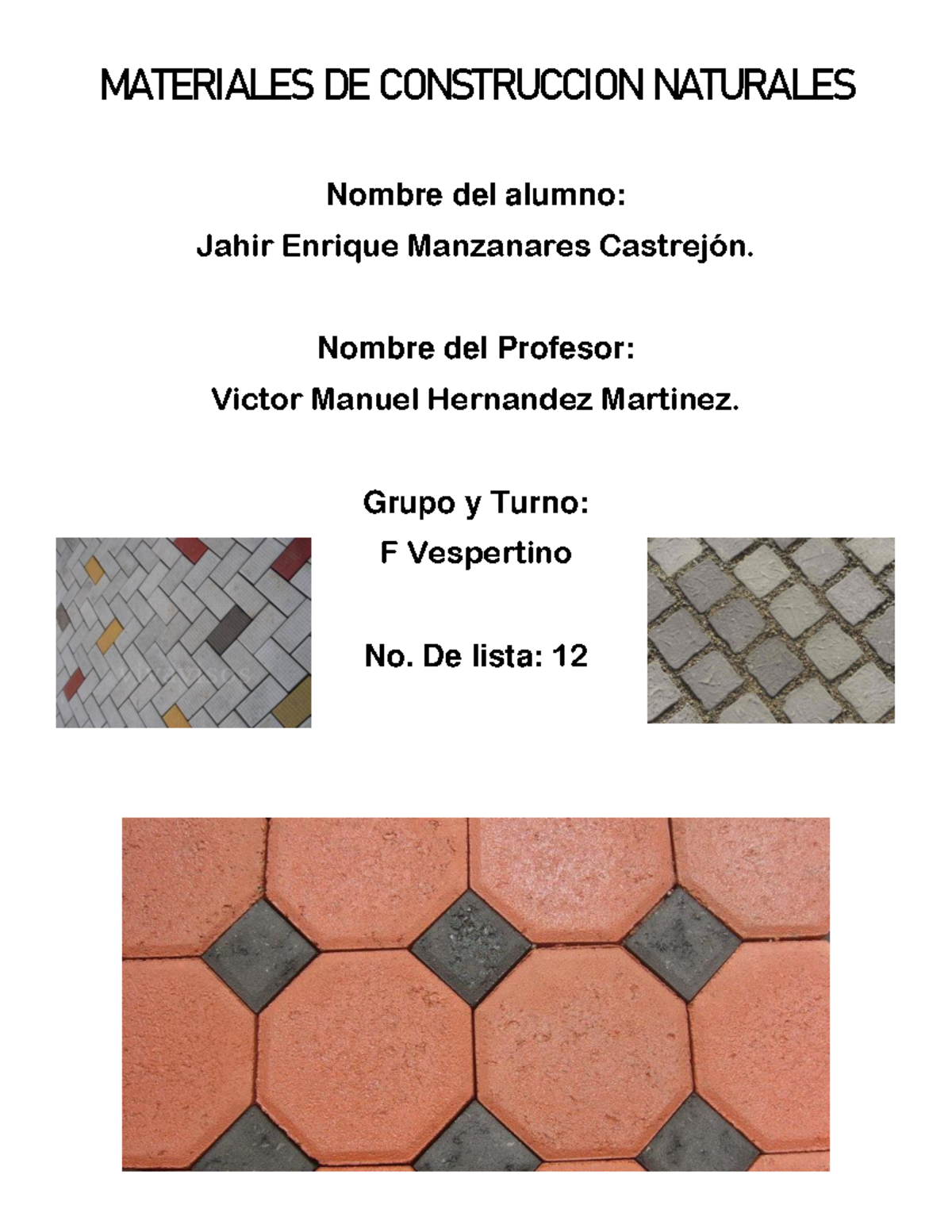 El Adoquin material de construccion asi como sus tipos y usos, origen y ...