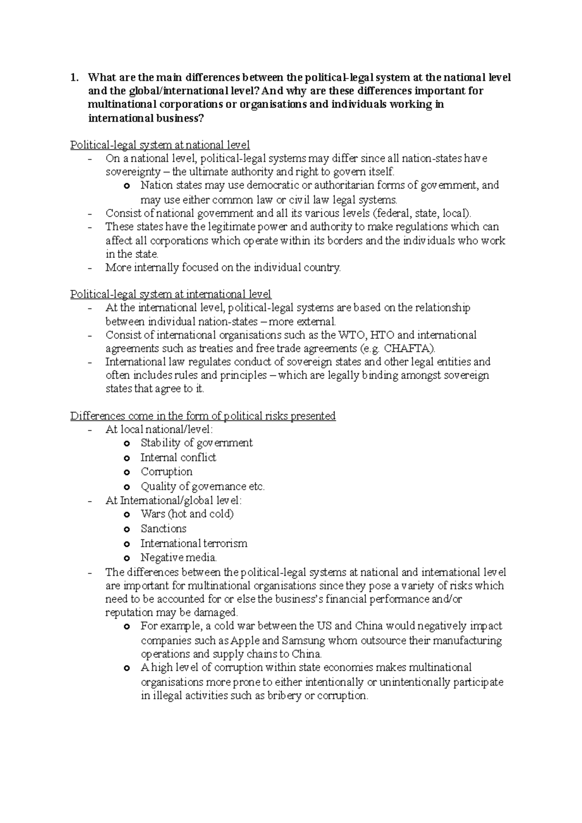 Practice Questions Quiz 1 - COMM1150 - UNSW Sydney - Studocu