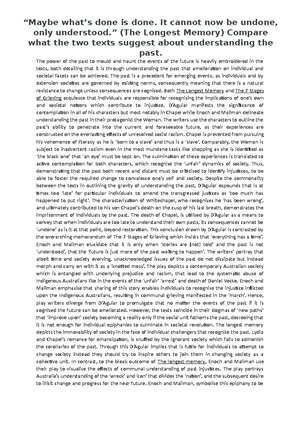 Significant quotes - the longest memory - Significant quotes Character ...