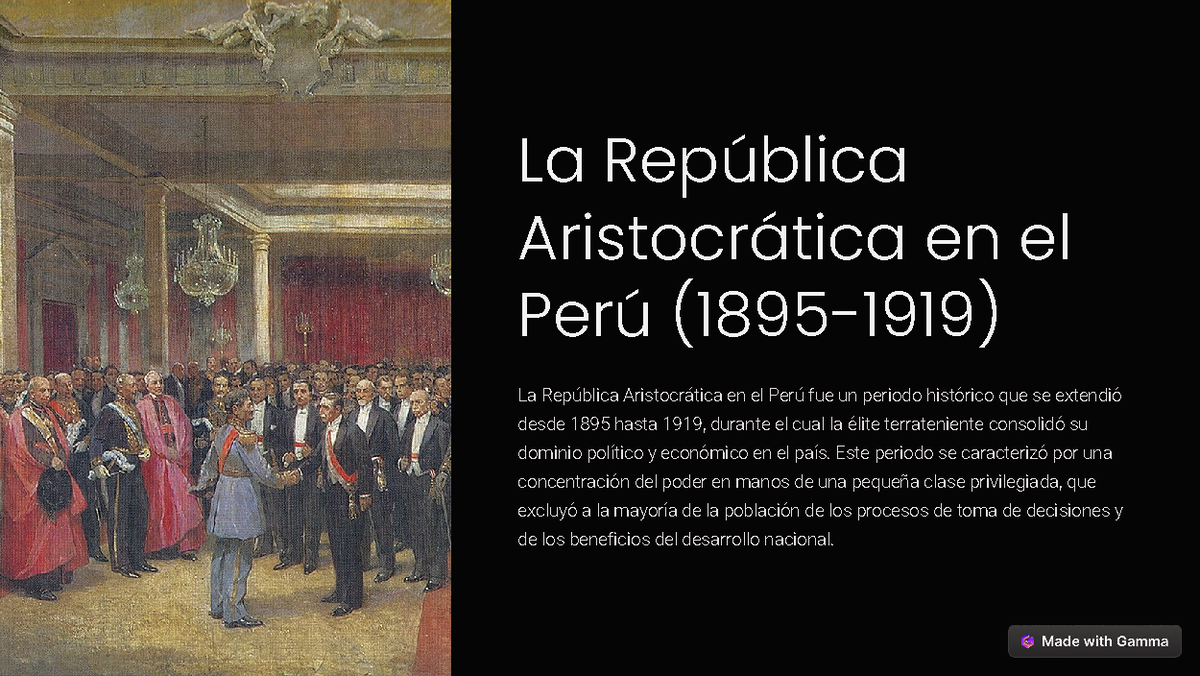 La-Republica-Aristocratica-en-el-Peru-1895-1919 - La República ...