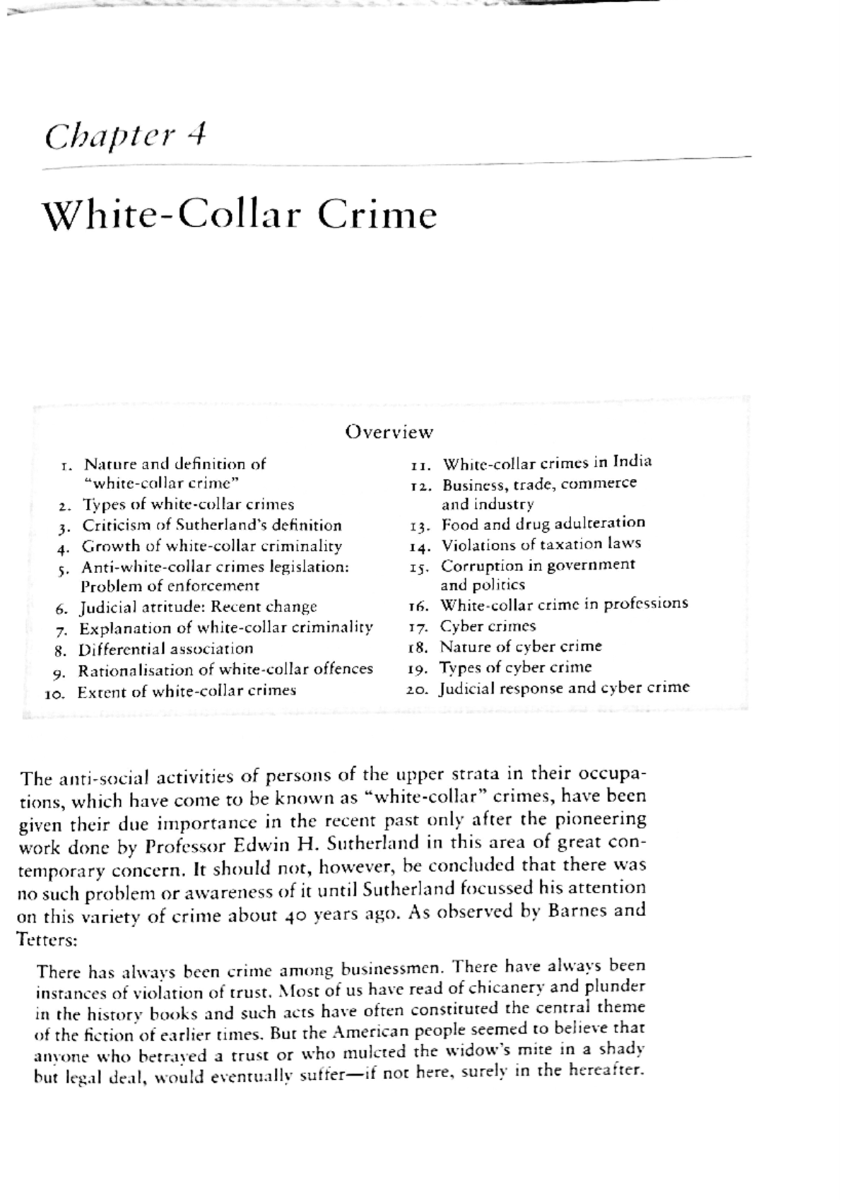 White collar crimes - Bba llb - Studocu