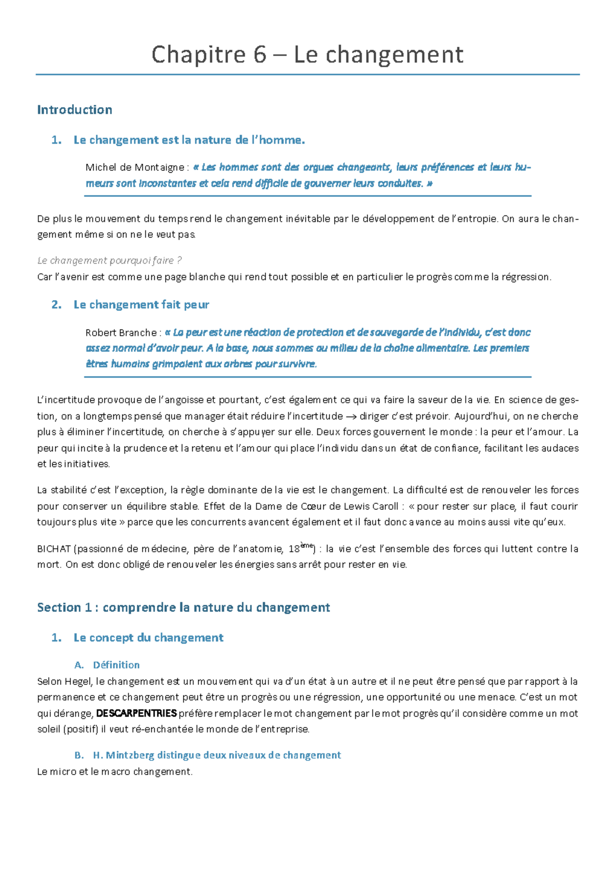 Chapitre 6 - économie d'entreprise - Warning: TT: undefined function: 32 Chapitre 6 – Le ...