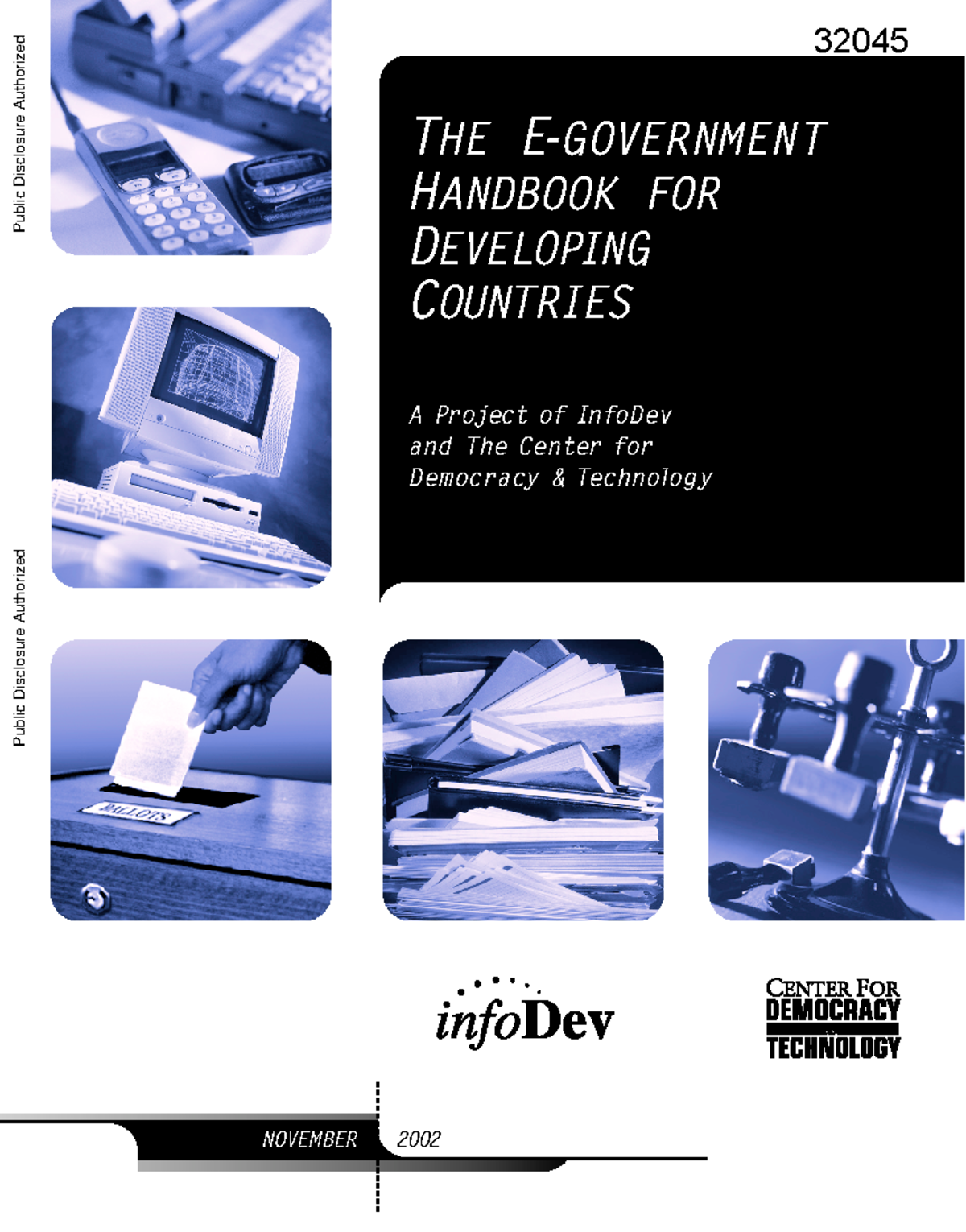 Egovernance for developing countries - THE E-GOVERNMENT HANDBOOK FOR ...