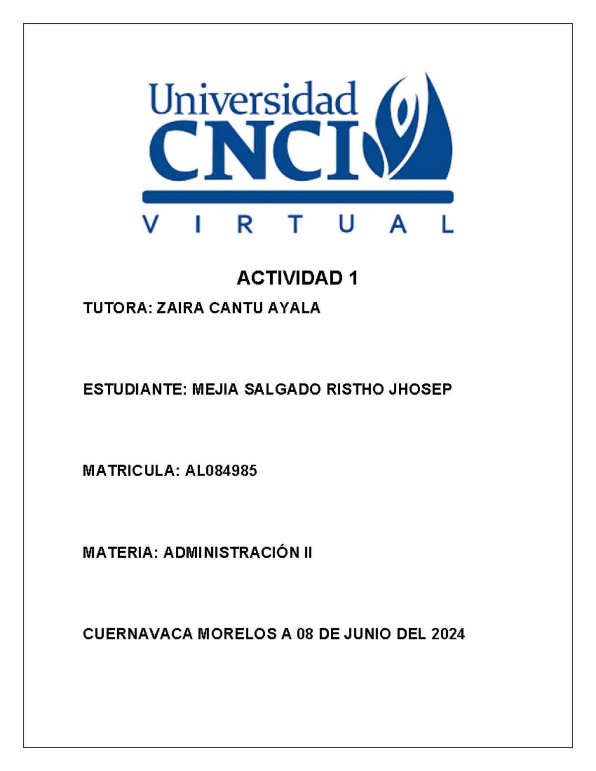 Actividad 1 Numericos - toda la info en el edoc - Introducción al ...