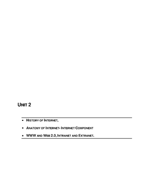BBW 501- Unit 1 - COMPUTER NETWORKS AND TYPES OF COMPUTER NETWORKING ...