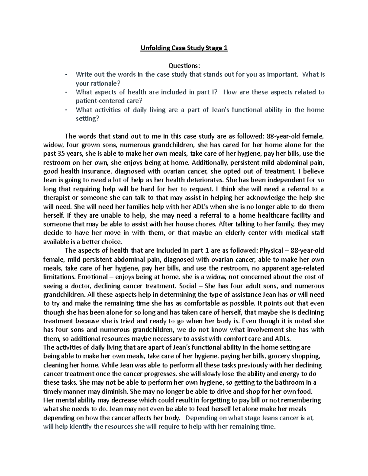 Unfolding Case Study Stage 1 copy - Unfolding Case Study Stage 1 ...