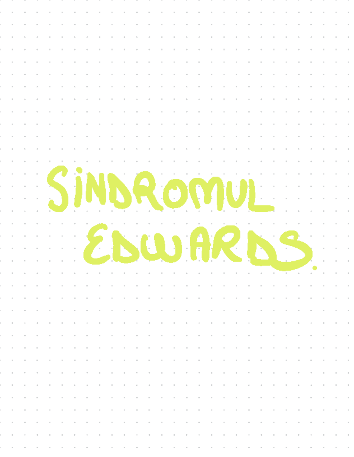 Lp 3 Edward’s - Lucrare practică la disciplina Genetică legat de ...