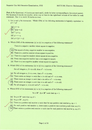 General Maths IA1 PSMT - Bivariate data analysis with assumptions and ...