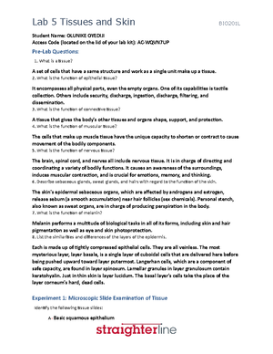 Bio Lab 3 - bio201l lab 3 - Student Name: Click here to enter text ...