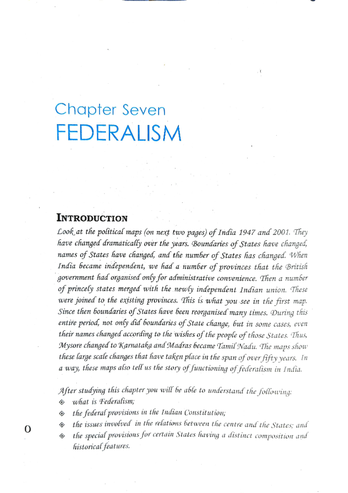 Federalism (chapter 7) - Commerce - Studocu
