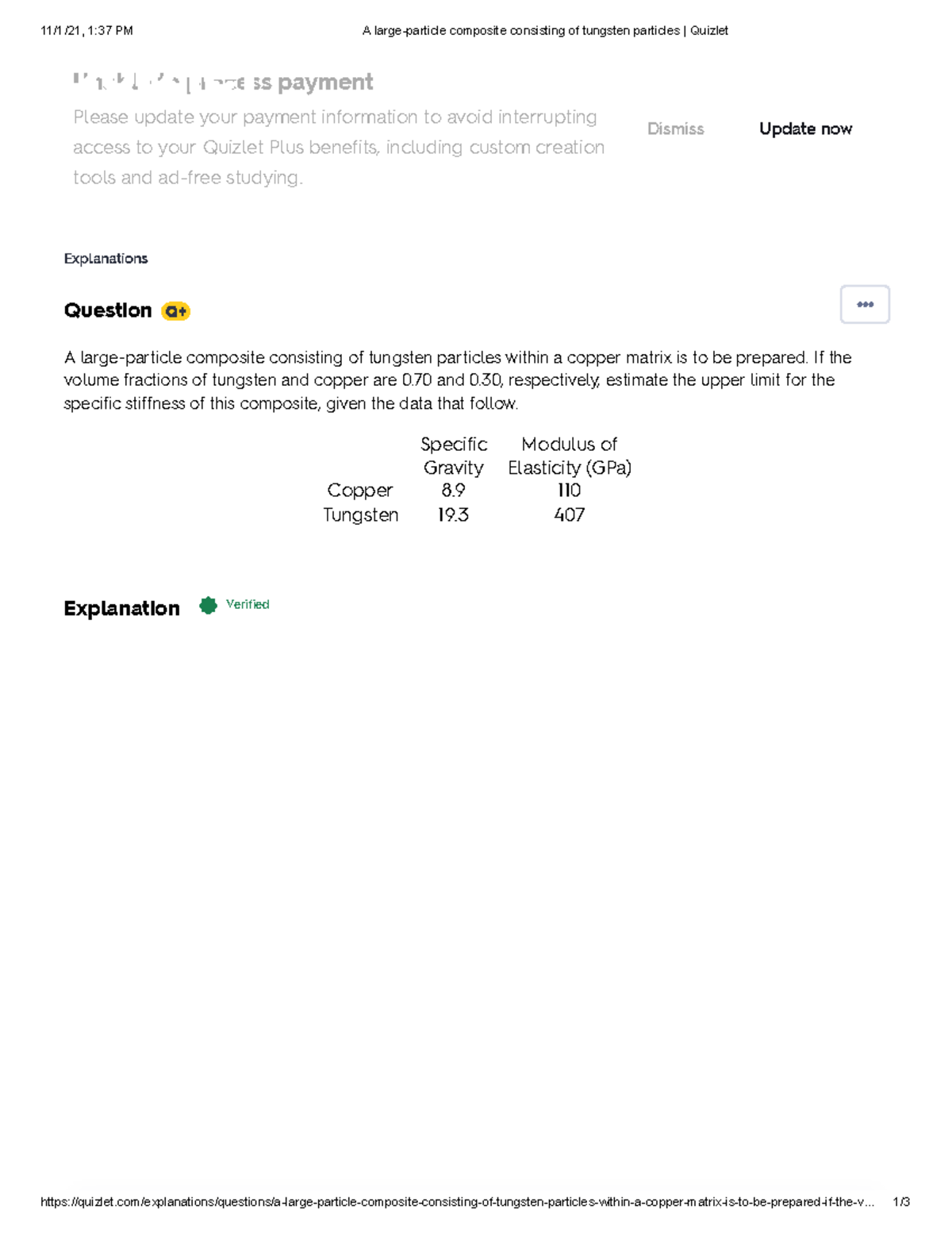 Summative Assessment For Material Science - 11/1/21, 1:37 PM A large ...