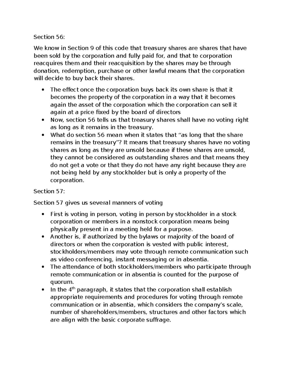 Section 56&57 - Explanation to sec 56 and 57 of Revised Corp Code ...