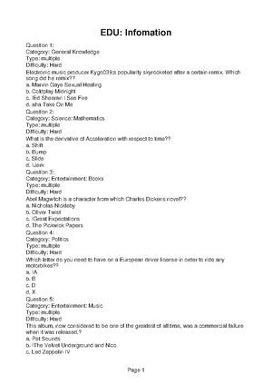 Assessment of learning 1 module - Assessment in Learning 1 Educ 6 ...