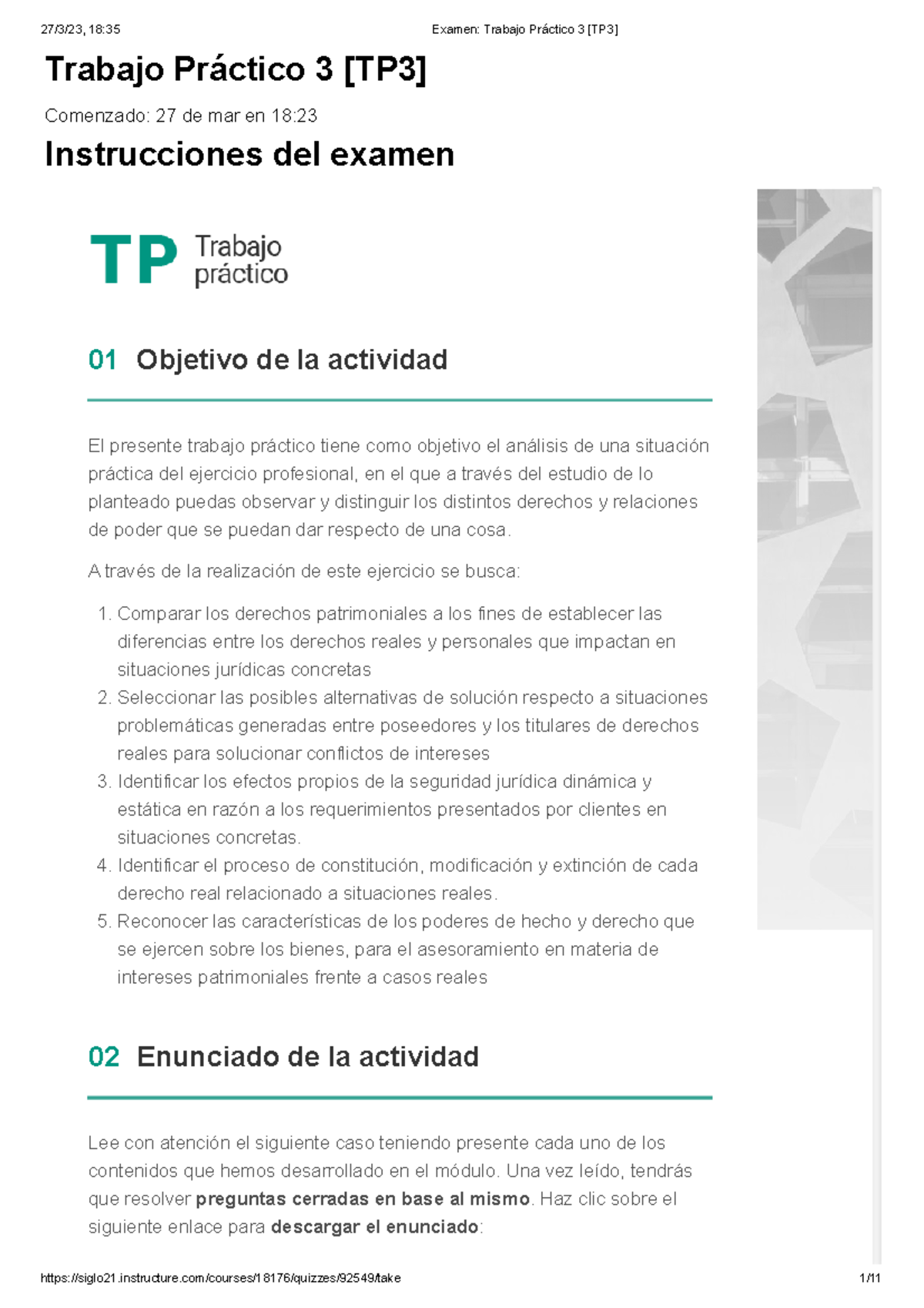 [TP3] reales. vic. 70% - AKLSJDF LAKSJDF ALKSJDF - Trabajo Práctico 3 ...