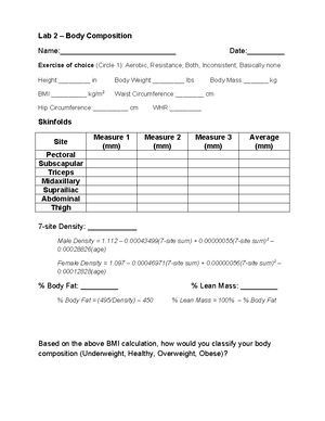 [Solved] An assumption of submaximal exercise testing is that ...