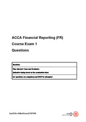 F8 AA Jun21 mock sol - F7 and F8 notes and mock - Time allowed 3 hours ...