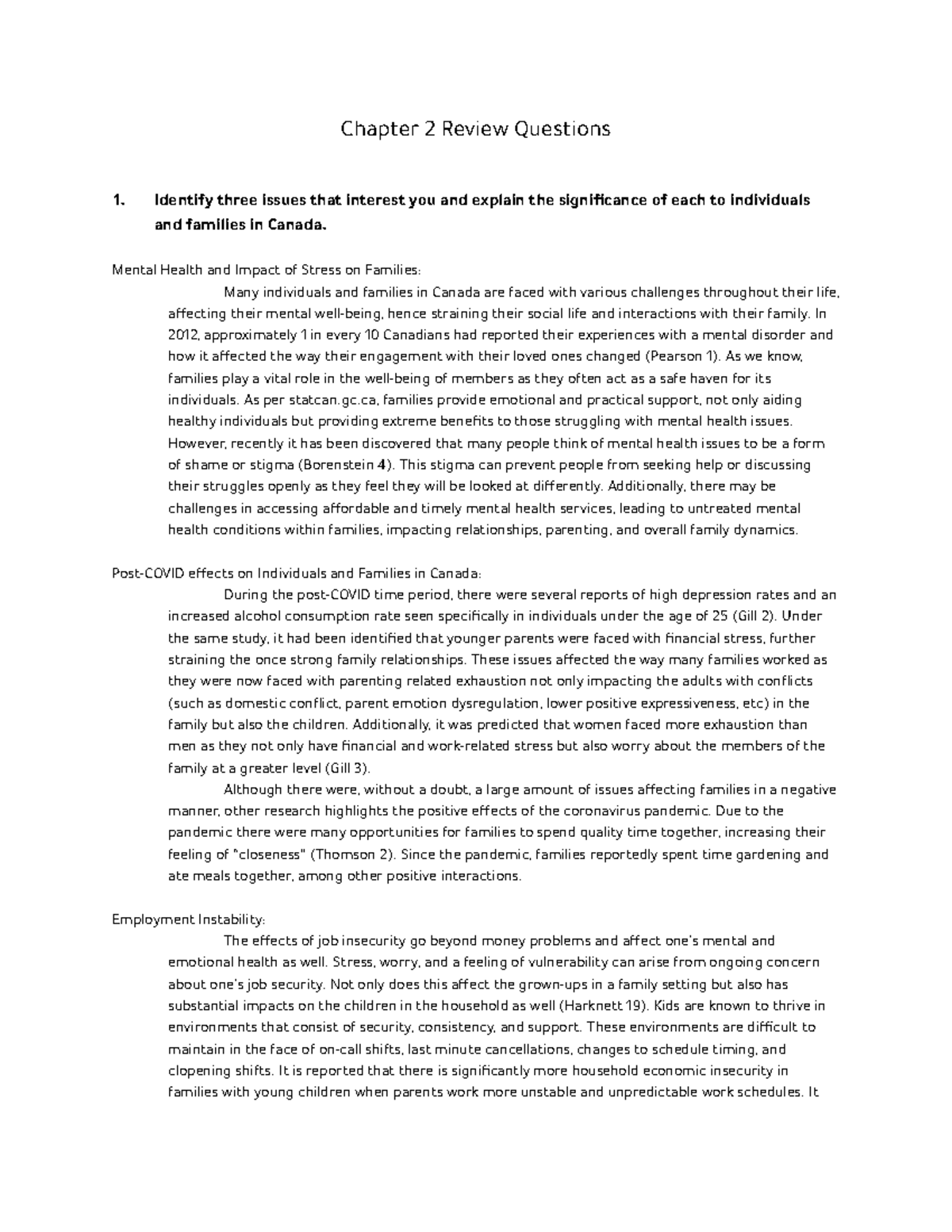 Chapter 2 Review Questions - Chapter 2 Review Questions 1. Identify ...