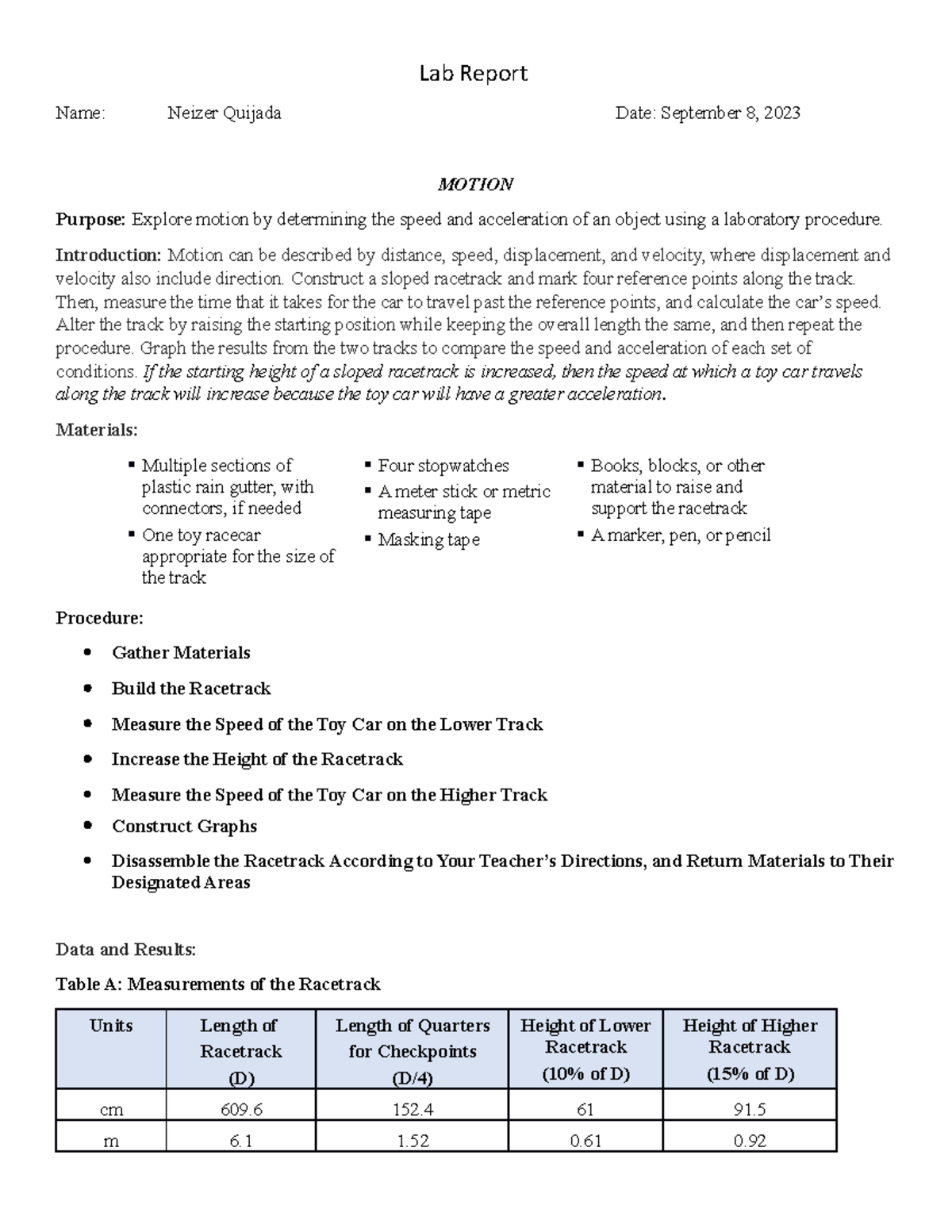 Lab report template PS4 - Lab Report Name: Neizer Quijada Date ...