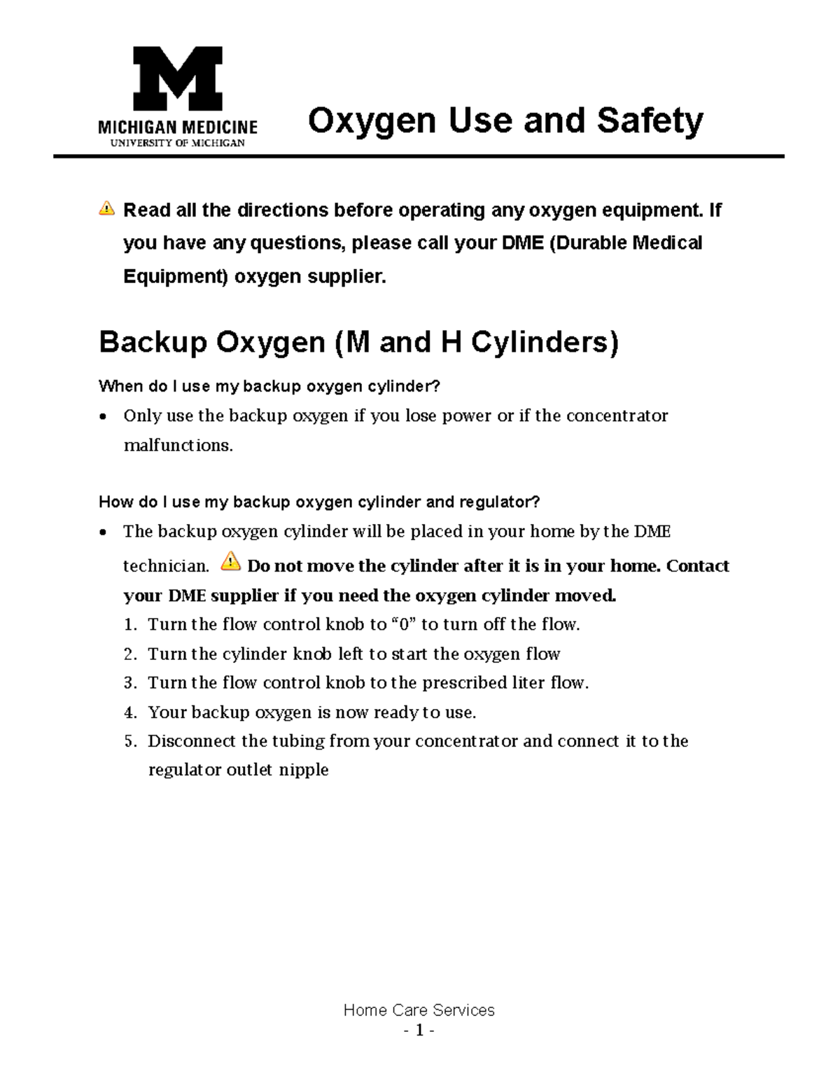 Oxygen - Yshahahaha - Home Care Services Oxygen Use and Safety Read all ...