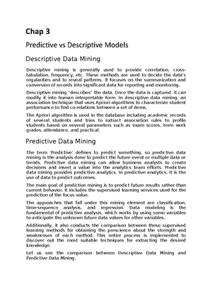 Practical 2 ML - Machine learning - Practical- Aim: Demonstrate various ...