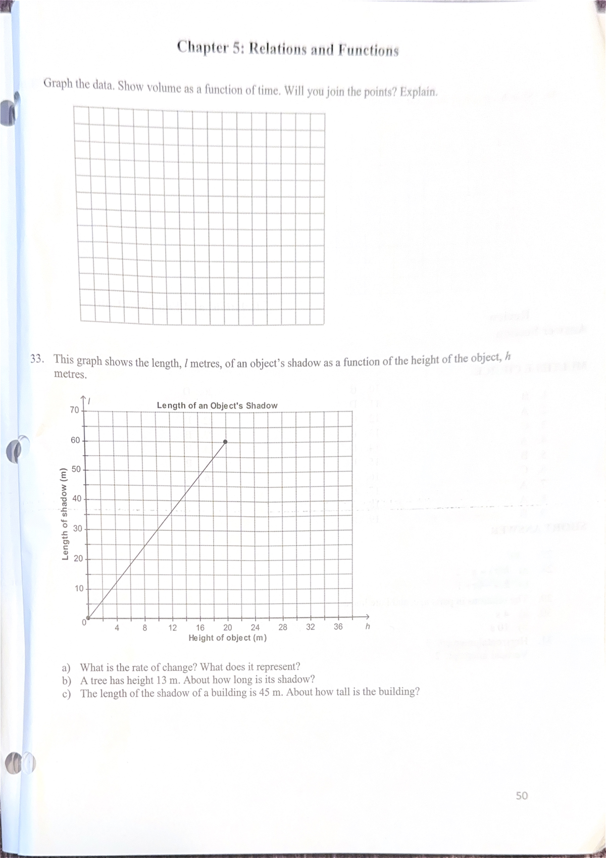 Relations and functions quiz answer and questions - Chapter 5 ...