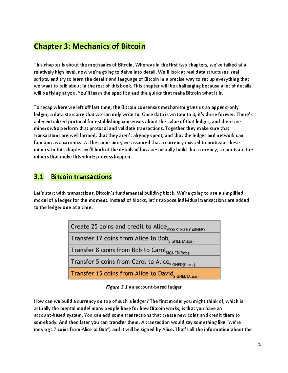 Chap3-1 - this is an blockchain technology book princeton edition unit-3 - Chapter 3: Mechanics ...