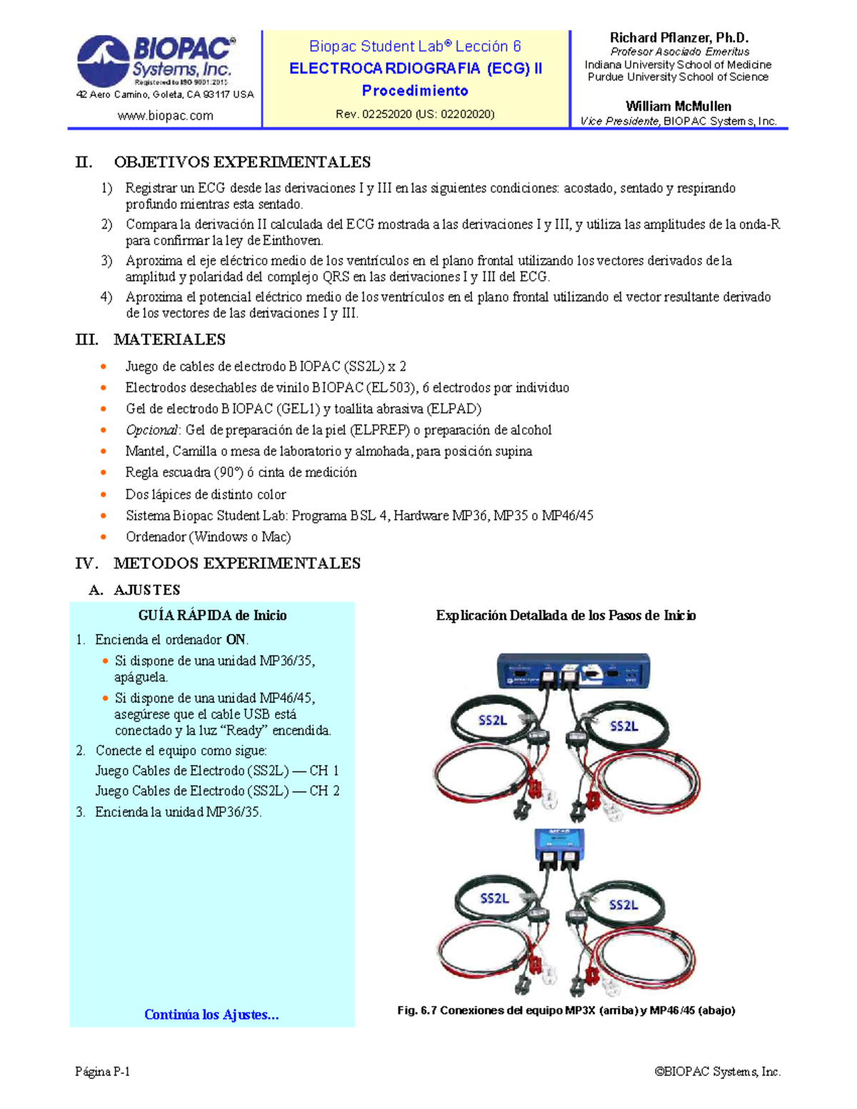 5 Cardio lectura fisiologia 5 - 42 Aero Camino, Goleta, CA 93117 USA ...
