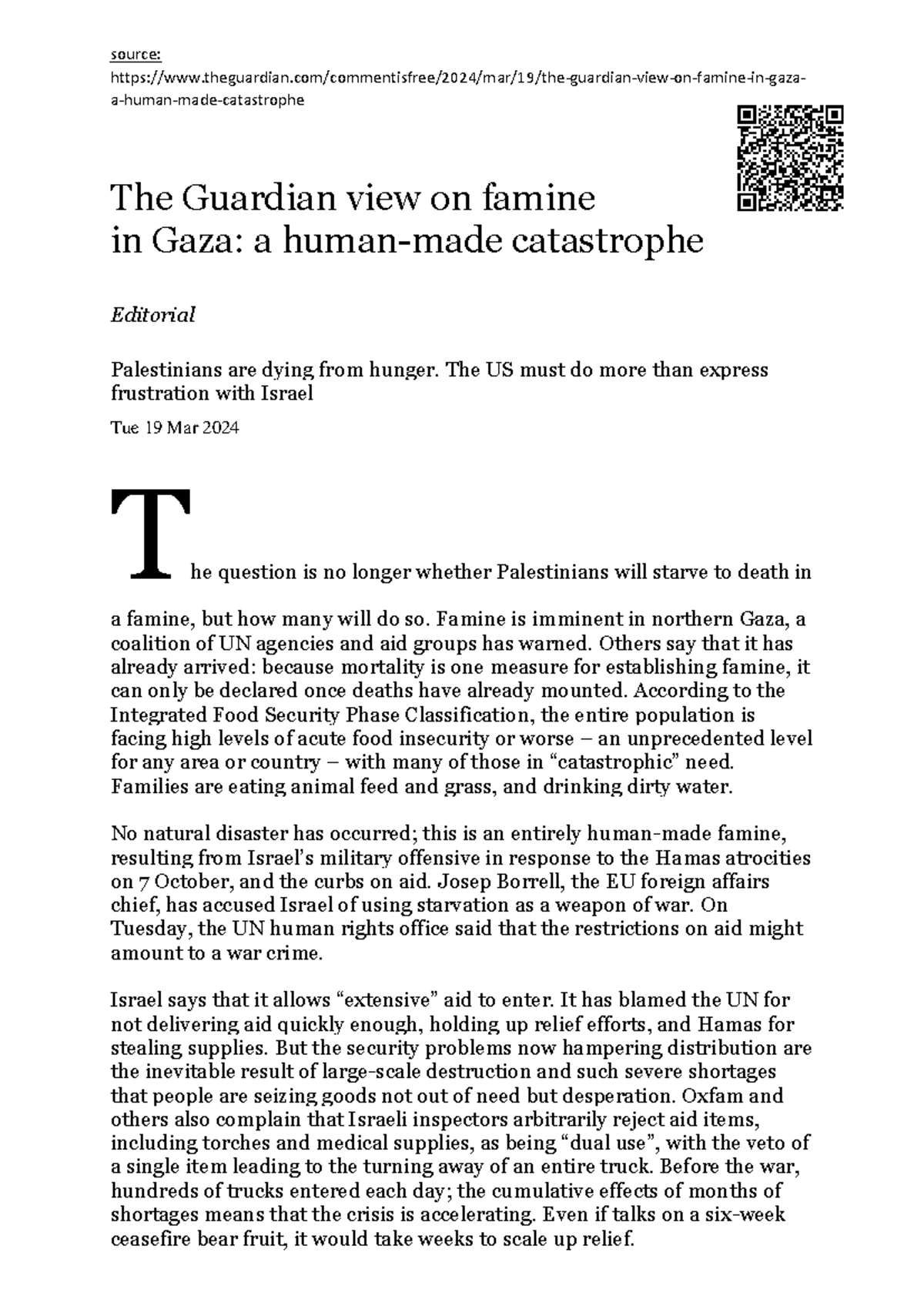 Editorial sample 2 - source: - Studocu