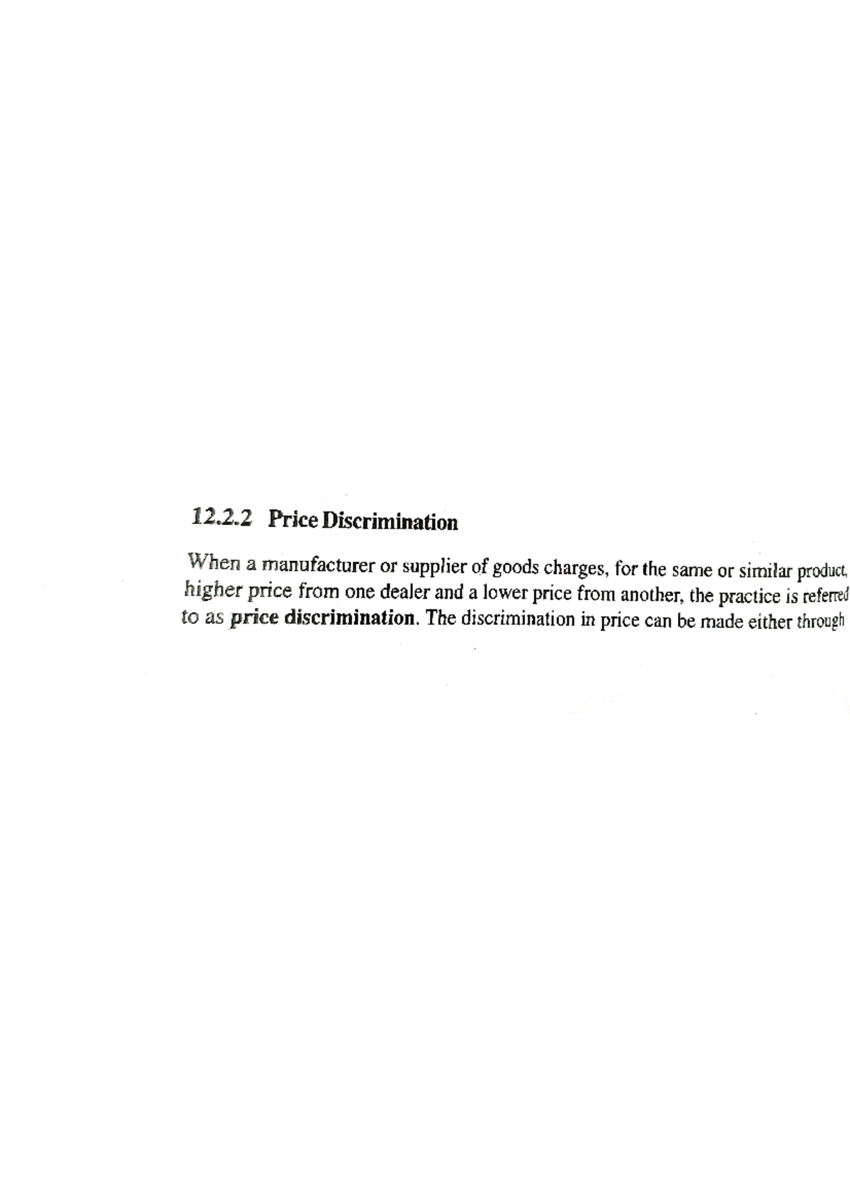 Price discrimination - Marketing Management - Studocu