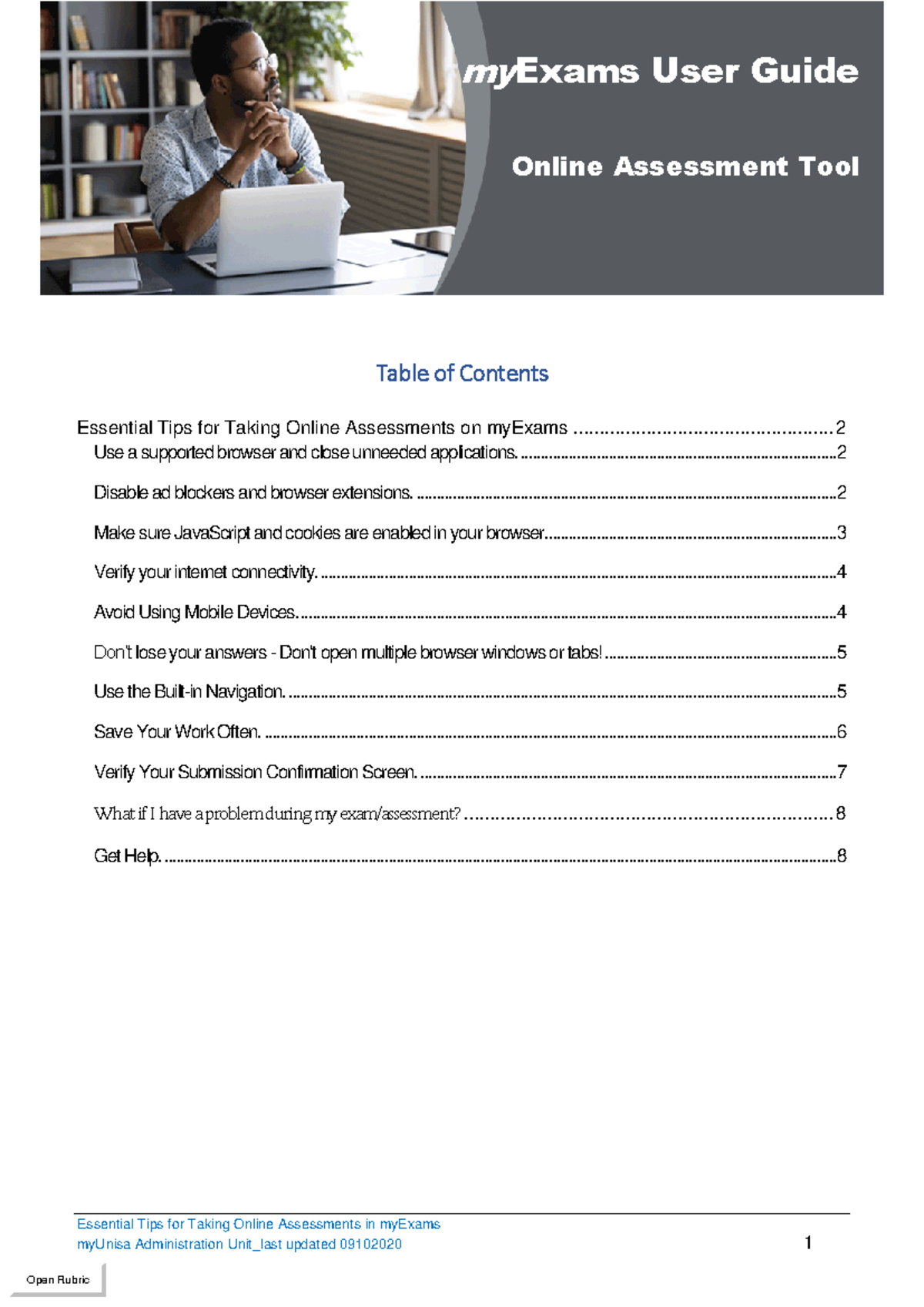 4 Essential Tips for Taking Online Assessments in my Exams 08092020 ...