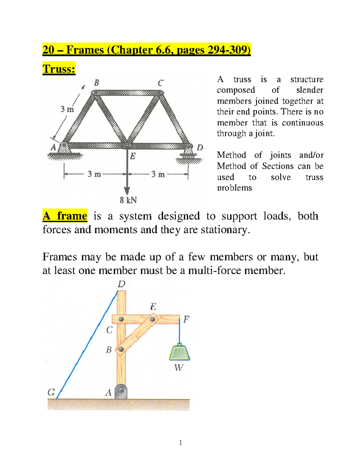 20-Frames - Practice Materials all Professors. - 20 – Frames (Chapter 6 ...