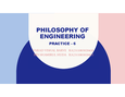 Philosophy of Engineering - 21GNH101J - Studocu