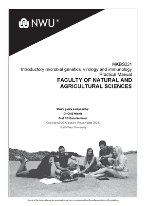 MKBS221- Hiroshi - PRAC REPORT - MKBS 221 PRACTICAL 5 TITLE: ISOLATION ...